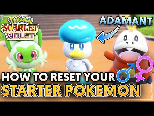 Are all Pokemon Scarlet and Violet starters shiny locked?