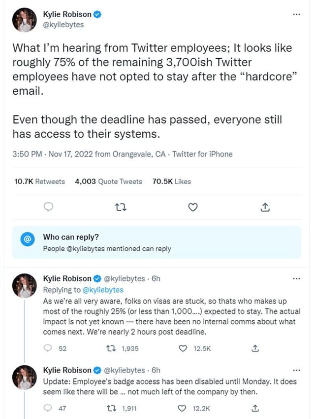 Why is 'RIP Twitter' trending on the social media platform? Elon Musk's ...
