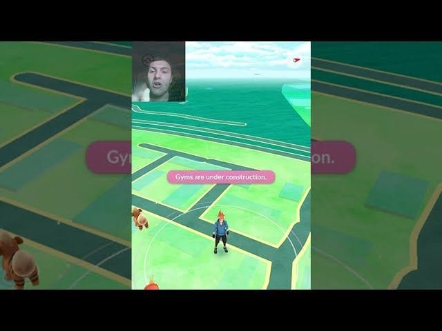 What does "Gyms Under Construction" mean in Pokemon GO?