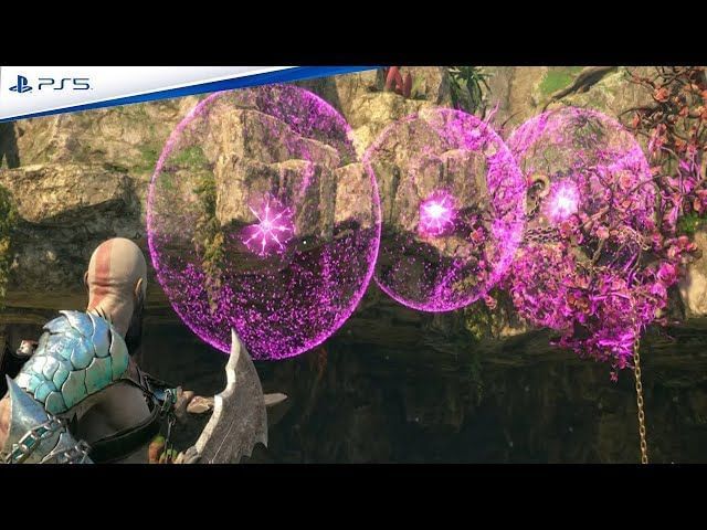 How to complete The Mysterious Orb Vanaheim Favor in God of War ...