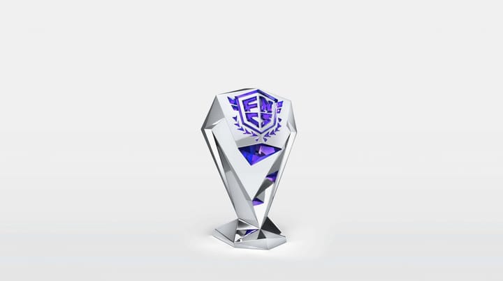 Fortnite reveals crystal Swarovski trophy for FNCS 2022 winner