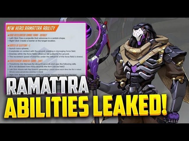 Ramattra abilities reportedly revealed at Overwatch 2 Korean media ...