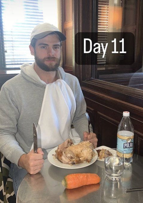 What did 'The Philadelphia Chicken Man' do? Alexander Tominsky eats 40 ...