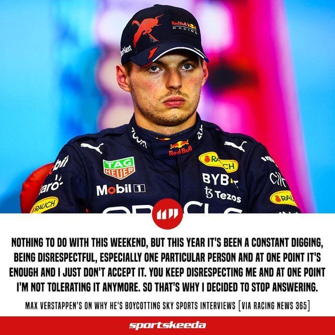 “It was disgusting” - Sky Sports’ coverage of Max Verstappen and Red ...