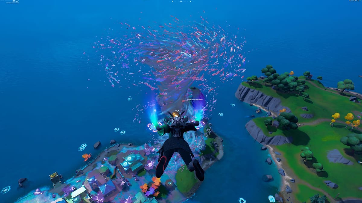 Fortnite: How to enter a Chrome Vortex