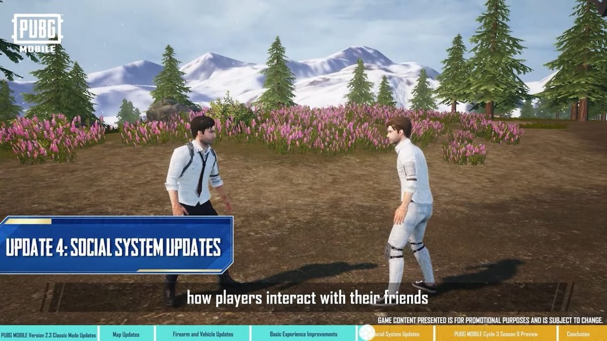 PUBG Mobile 2.3 update: Classic Mode changes explained