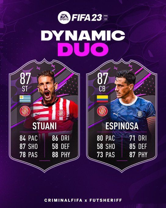 A new FIFA 23 Dynamic Duos SBC gets leaked online; Features two special cards from La Liga