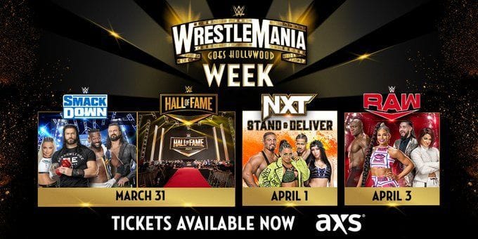 Which city is set to host WWE WrestleMania in 2027?