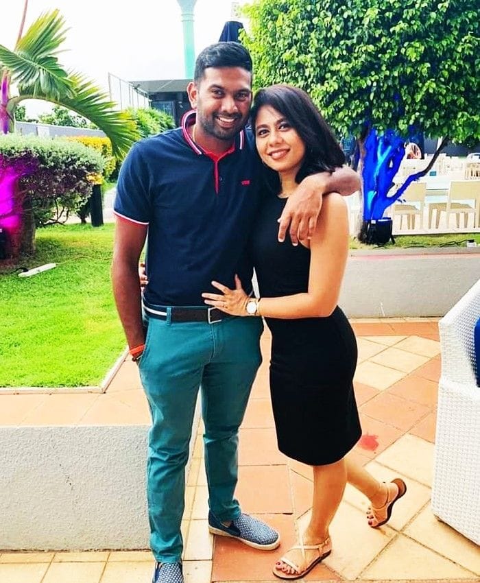 Bhanuka Rajapaksa Family - Father, Mother, Siblings, Wife & Kids