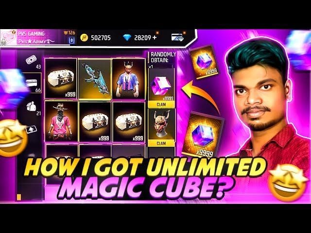 PVS Gaming's Free Fire MAX ID, stats, K/D ratio, guild, rank, and more ...