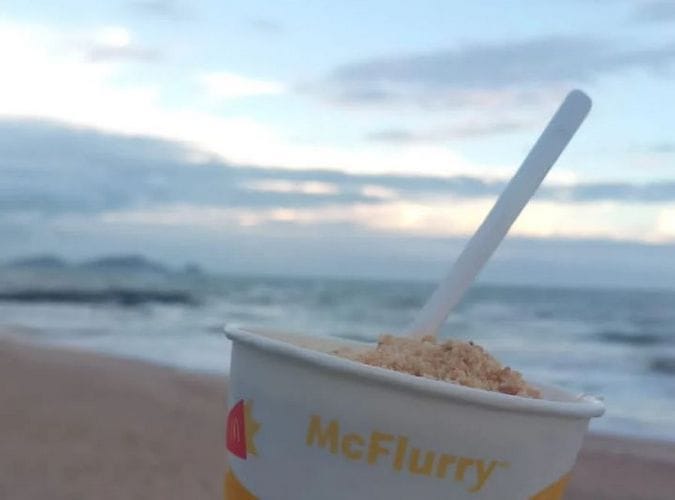 How much is a McDonald's McFlurry?