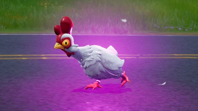 Fortnite: How to deal damage to chickens