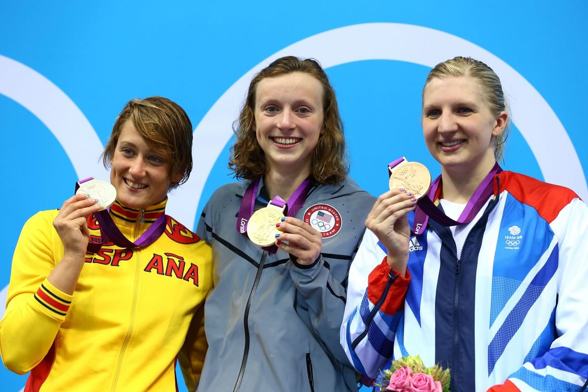 What happened at Katie Ledecky's first-ever Olympic final at the London ...