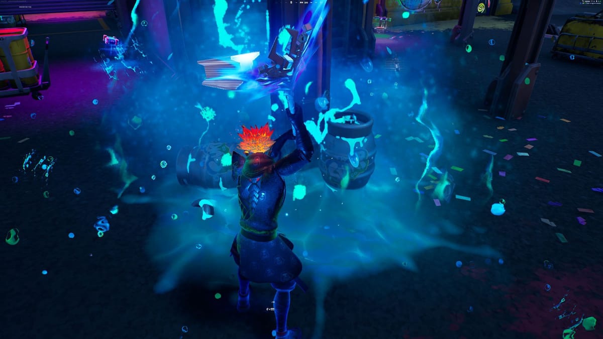 Fortnite: How to destroy Slurp Barrels