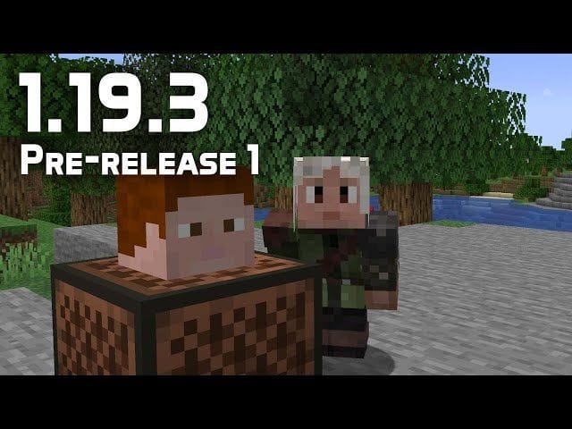 How to download Minecraft 1.19.3 pre-release 1