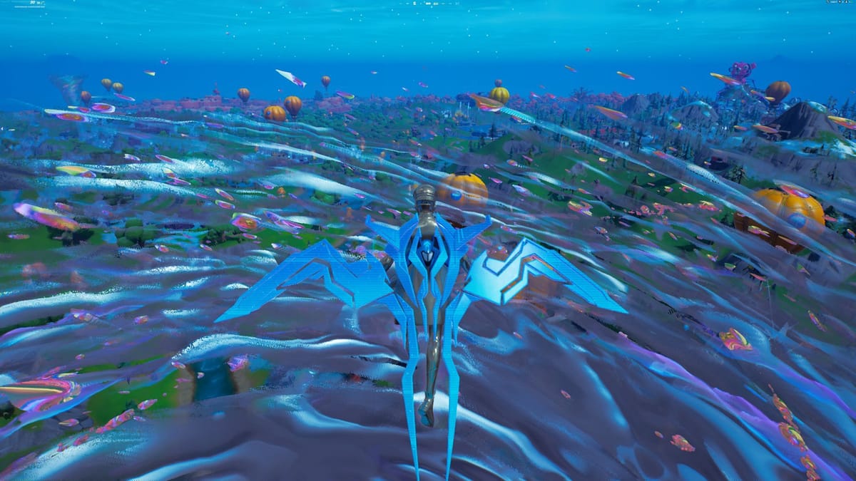 Fortnite: How to enter a Chrome Vortex
