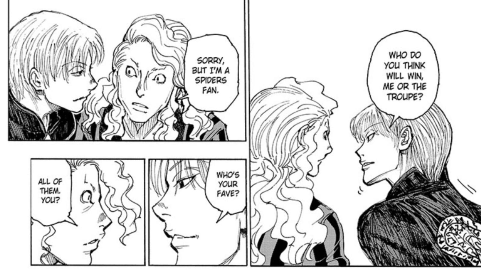Hunter x Hunter chapter 393: Hisoka accepts Hinrigh's deal, Xi-Yu and ...