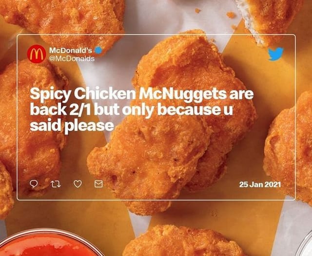 How much is a 20 piece nugget at McDonald's?