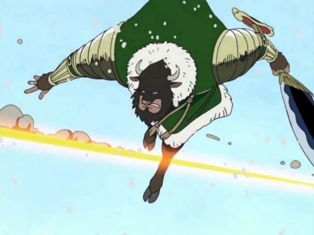 Ushi Ushi no Mi, Model: Bison In One Piece