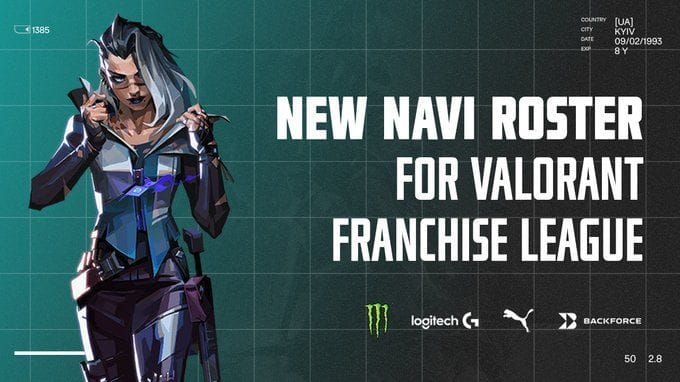 NAVI announces Valorant roster ahead of VCT 2023