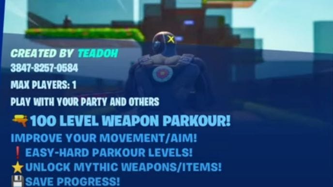 Aim Training Fortnite Map Codes 2022