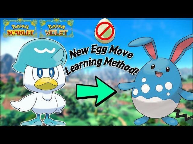 Pokemon Scarlet and Violet: How to get Egg Moves