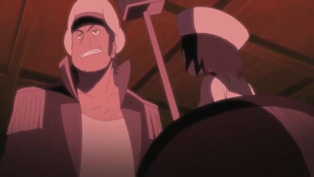 Who is Captain of the Ghost Ship in Naruto?