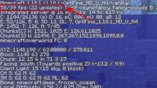 Minecraft F3 debug screen guide for beginners