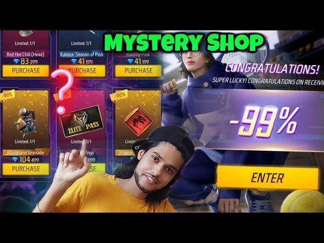 Free Fire MAX Mystery Shop (November 2022): Get Teal Youngster Bundle ...