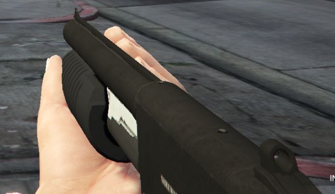 Sawed-Off Shotgun In GTA 5