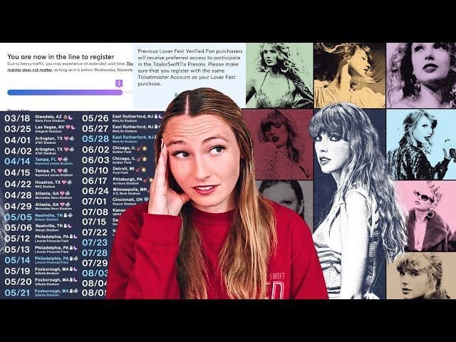 Why are Taylor Swift tickets so expensive? Resale prices amid ...