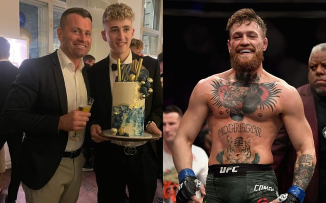 Watch: Conor McGregor wishes former Irish soccer star Shay Given's son ...