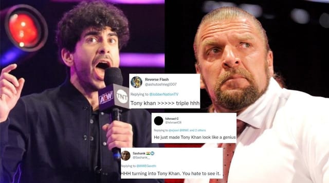 "Tony Khan trash level booker" - Wrestling fans lose their mind at Triple H after controversial ...