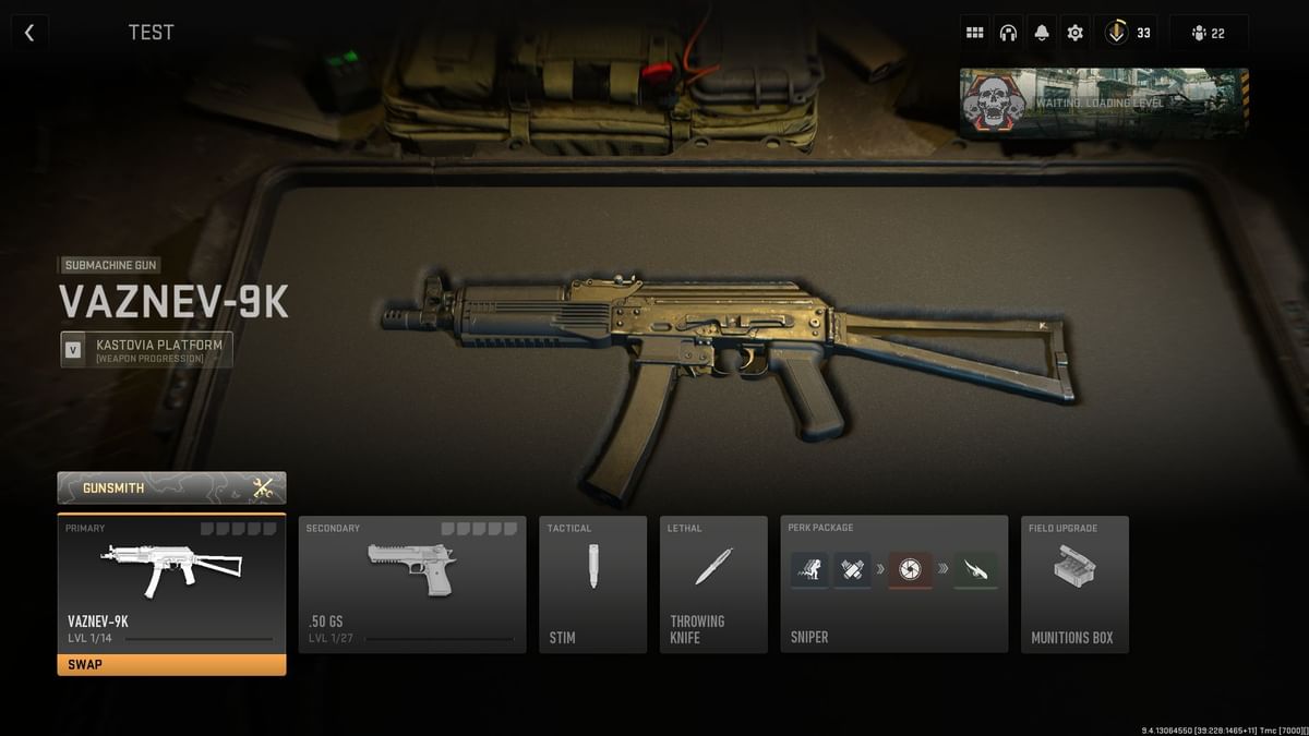 How to unlock the Vaznev-9K in Modern Warfare 2