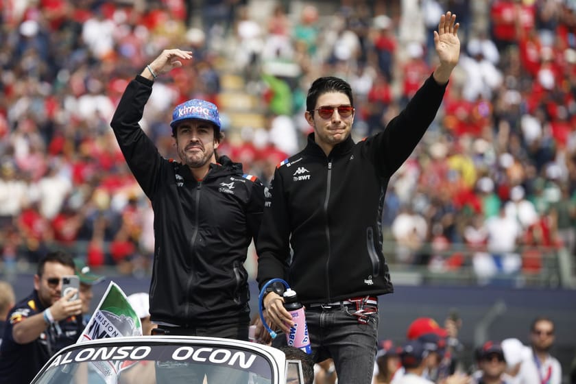 "We're exactly the same" - Esteban Ocon counters Fernando Alonso's ...