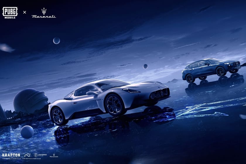 PUBG MOBILE x Maserati collaboration announced