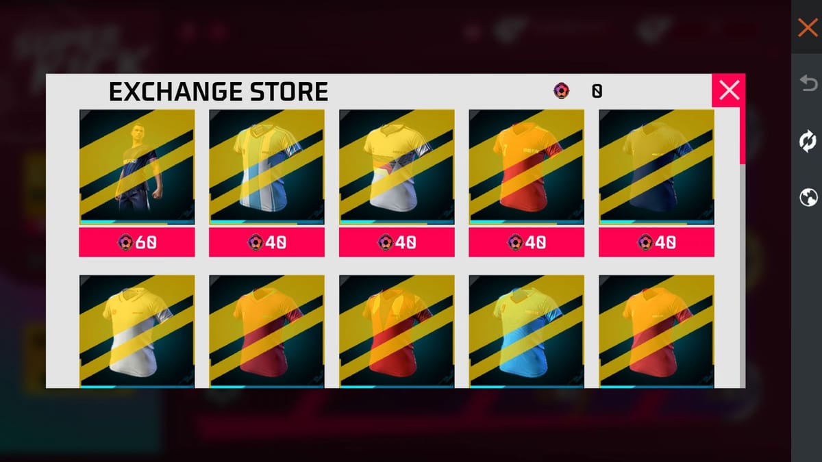 Free Fire MAX Super Kick event: Get rare football jerseys and more rewards