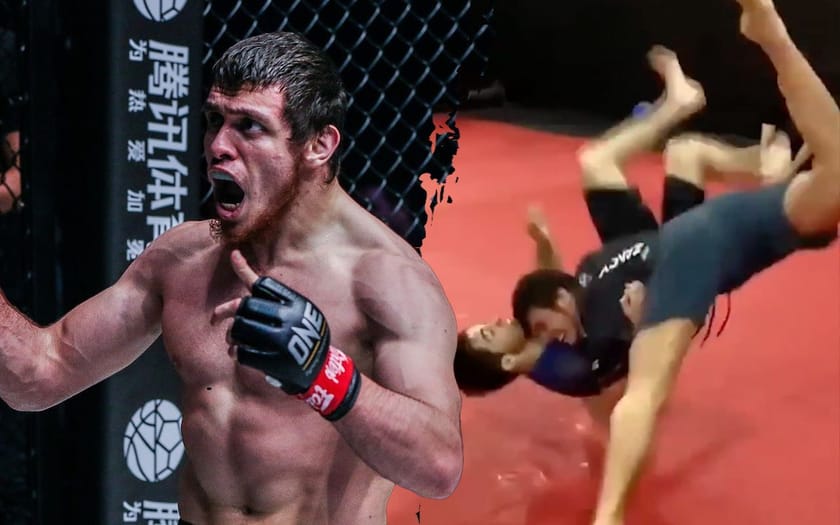 WATCH: Murad Ramazanov pulls off epic belly-to-belly suplex in training ...