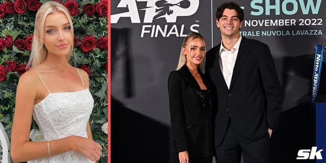 "Thanks for being my +1" - Taylor Fritz's girlfriend Morgan Riddle ...
