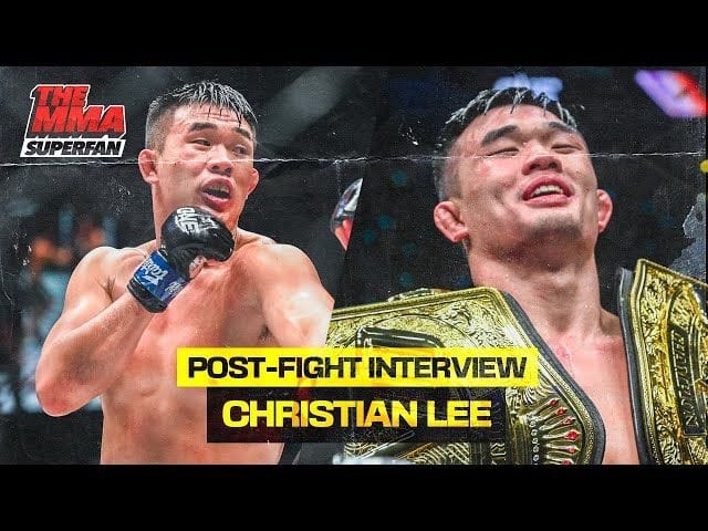 Christian Lee on his finish of Kiamrian Abbasov - “Definitely the ...