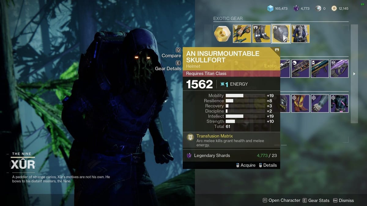 Xur is selling god roll PvP Shotgun and high-stat armor in Destiny 2 ...