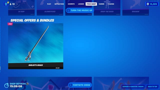 Fortnite: How to redeem the Duelist's Grace pickaxe for free