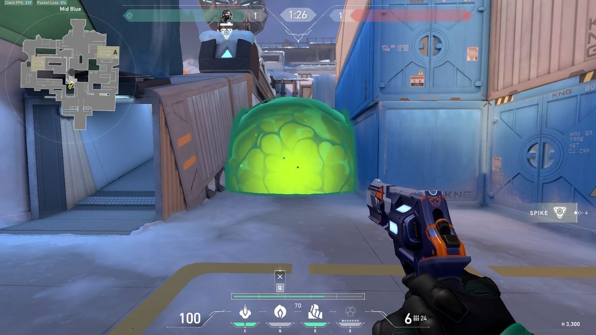 Valorant guide: Best Viper lineups on Icebox (Patch 5.07)