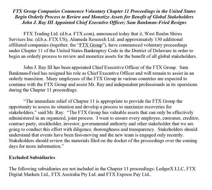 How did FTX collapse? Explaining what happened as crypto giant files ... How did FTX collapse? Explaining what happened as crypto giant files ...