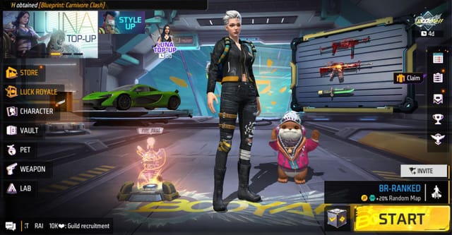 How to get free Masked Kitten in Free Fire MAX