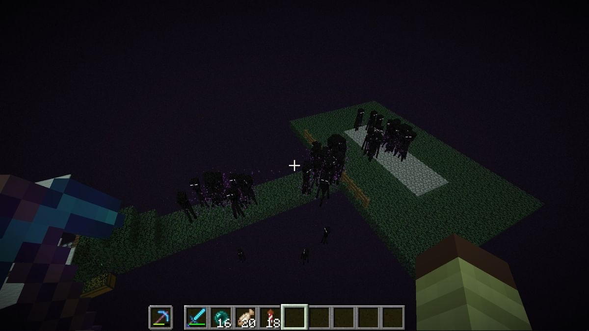 How to make an enderman farm in Minecraft 1.19