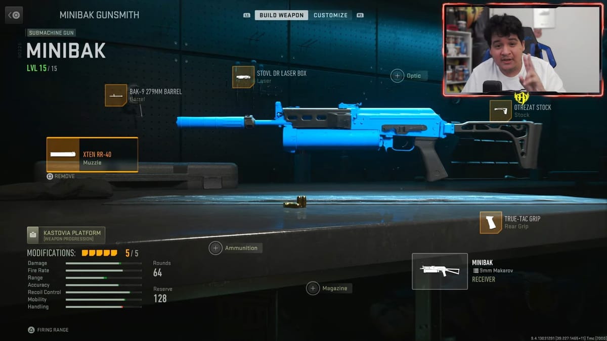 Best loadout for Minibak in Modern Warfare 2