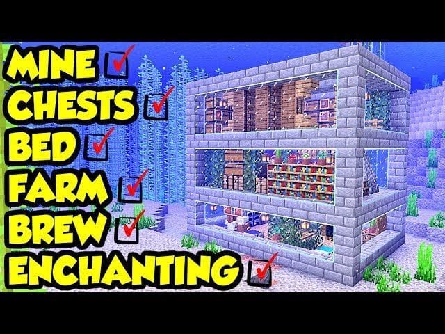 5 best Minecraft underwater build ideas for beginners