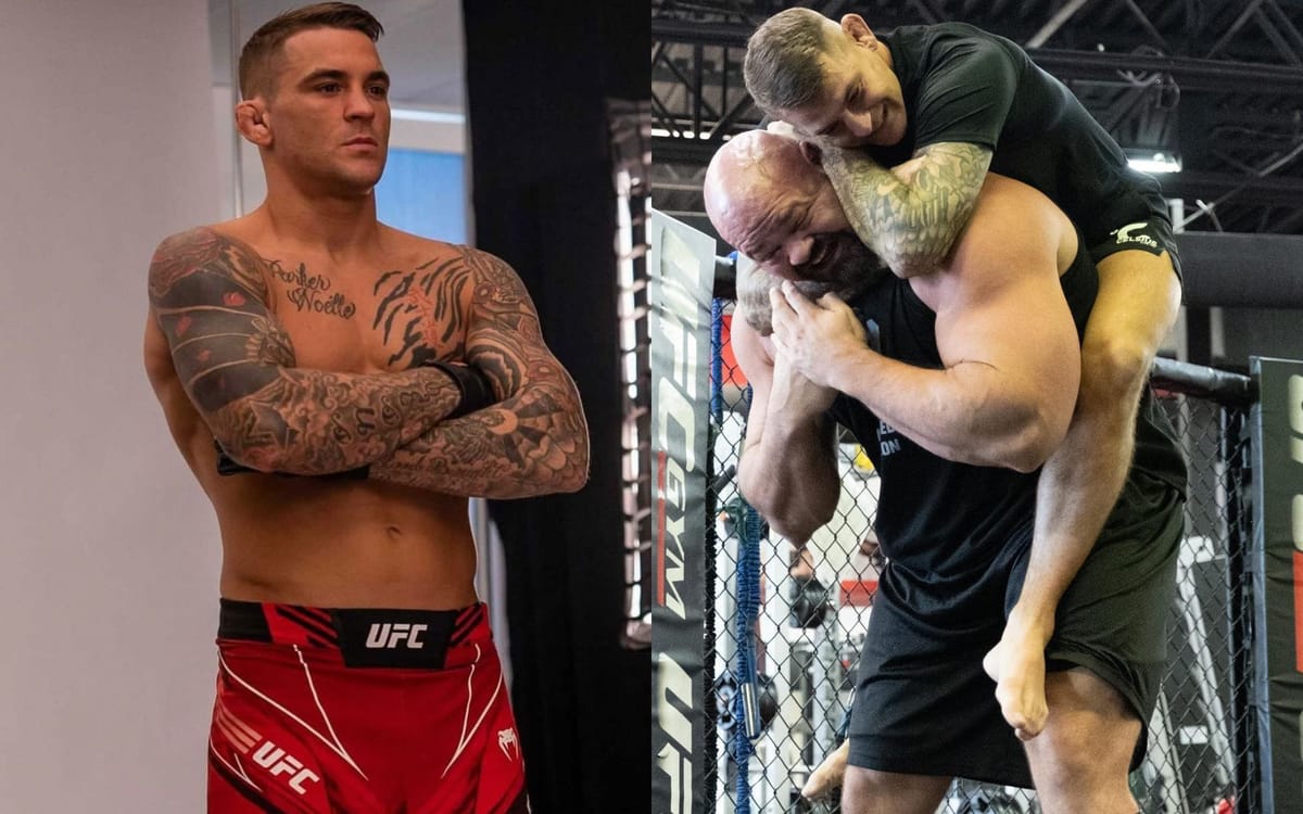 When UFC fighter Dustin Poirier choked out strongman Brian Shaw