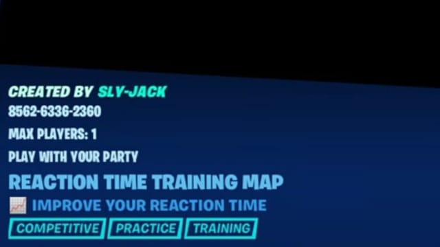 Aim Training Fortnite Map Codes 2022